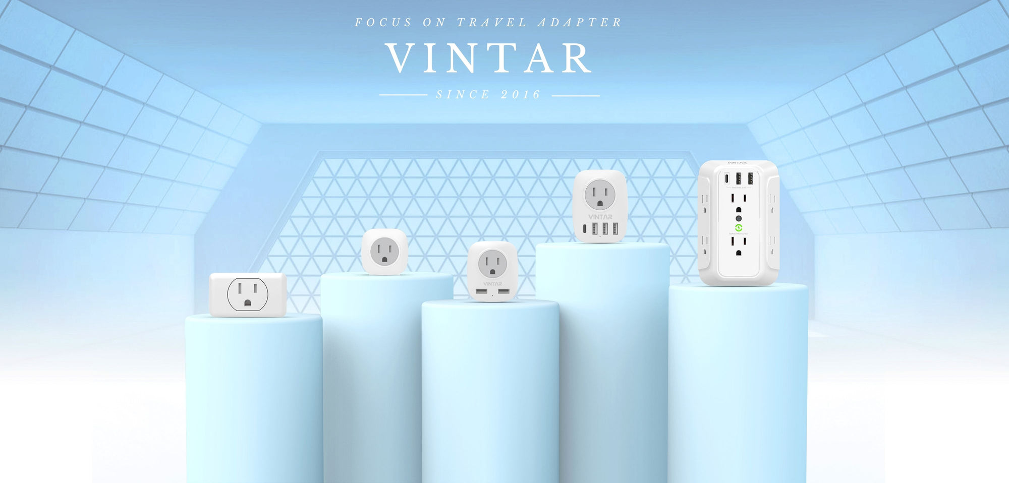 VINTAR | Focus on Travel Adapter and Power Strip – vintar.tech