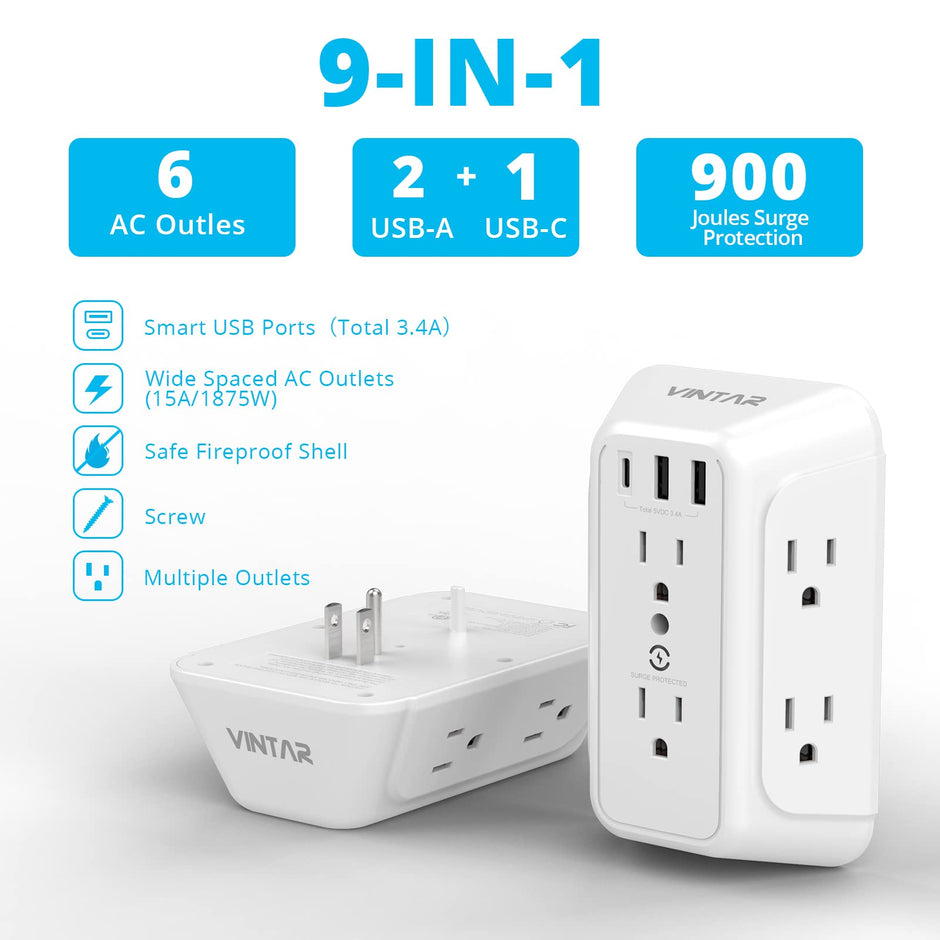 VINTAR | Focus on Travel Adapter and Power Strip – vintar.tech